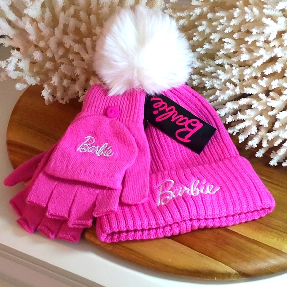 Barbie | Accessories | Barbie Official Hat And Glove Set How Cute Is ...